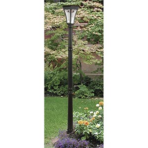 Solar Street Lamp Aluminium Post - Costco - Ottawa