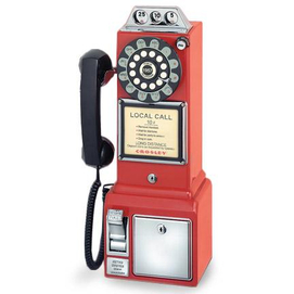 Crosley® 1950s-style 'Vintage Pay-phone' - red - Sears Canada - Ottawa